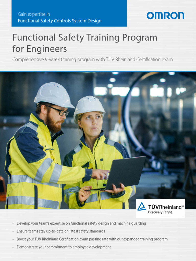 TÜV Rheinland Functional Safety Training | PDF | Safety | Programmable ...