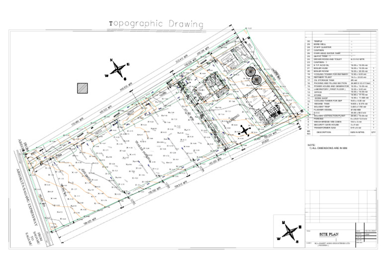 02.saket Proposed Site Plan Topography | PDF