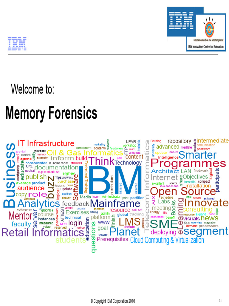 DF011G08 Memory Forensic | PDF | Computer Forensics | Computer Memory
