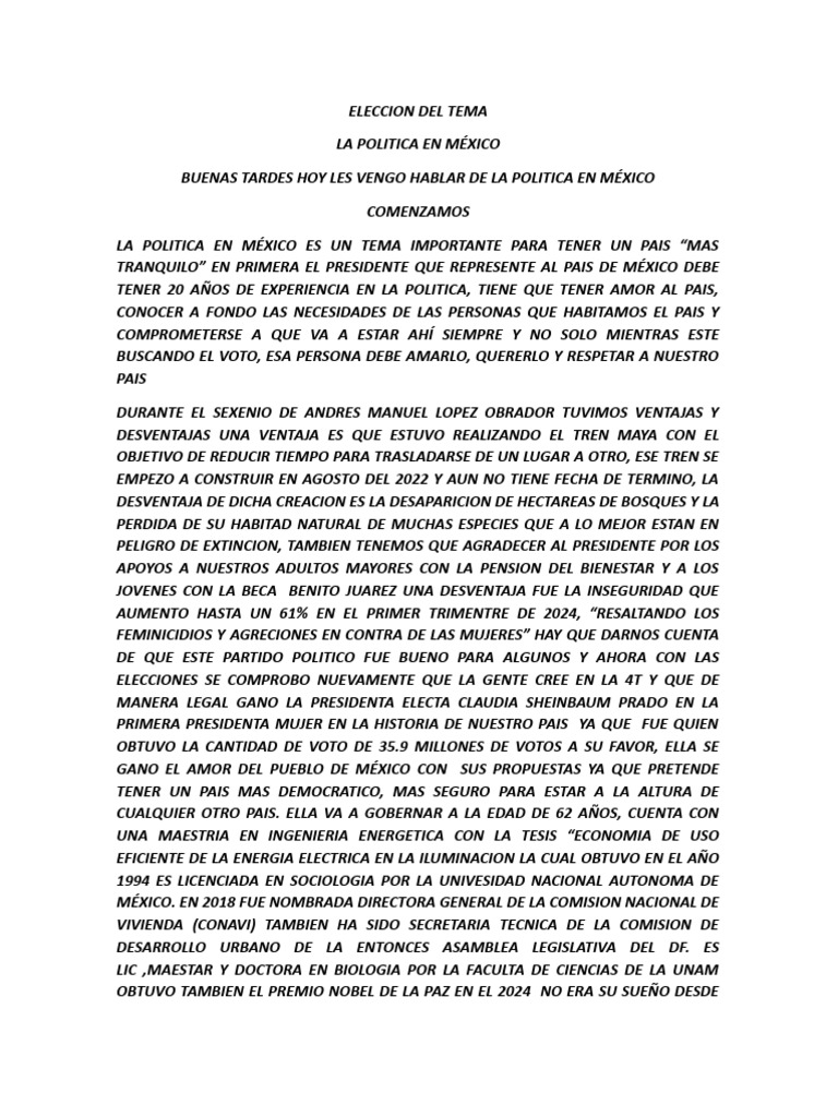 Ruth Rico Paez Word | PDF | México