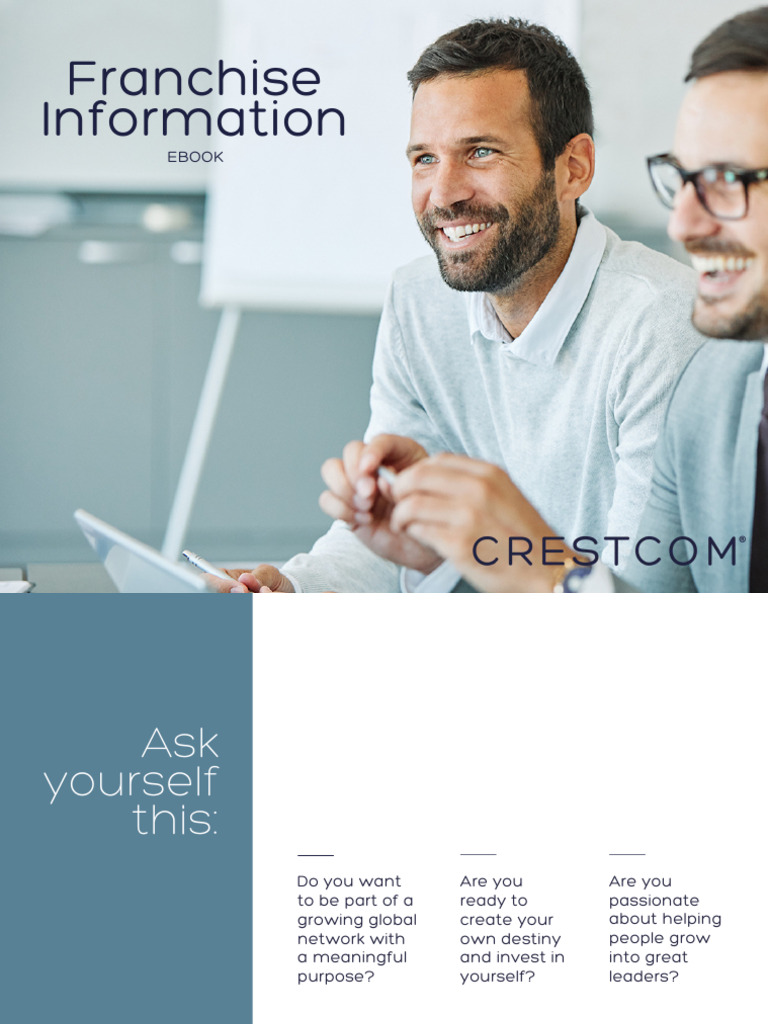 Crestcom 2024 Franchise Candidate Ebook | PDF | Franchising | Business