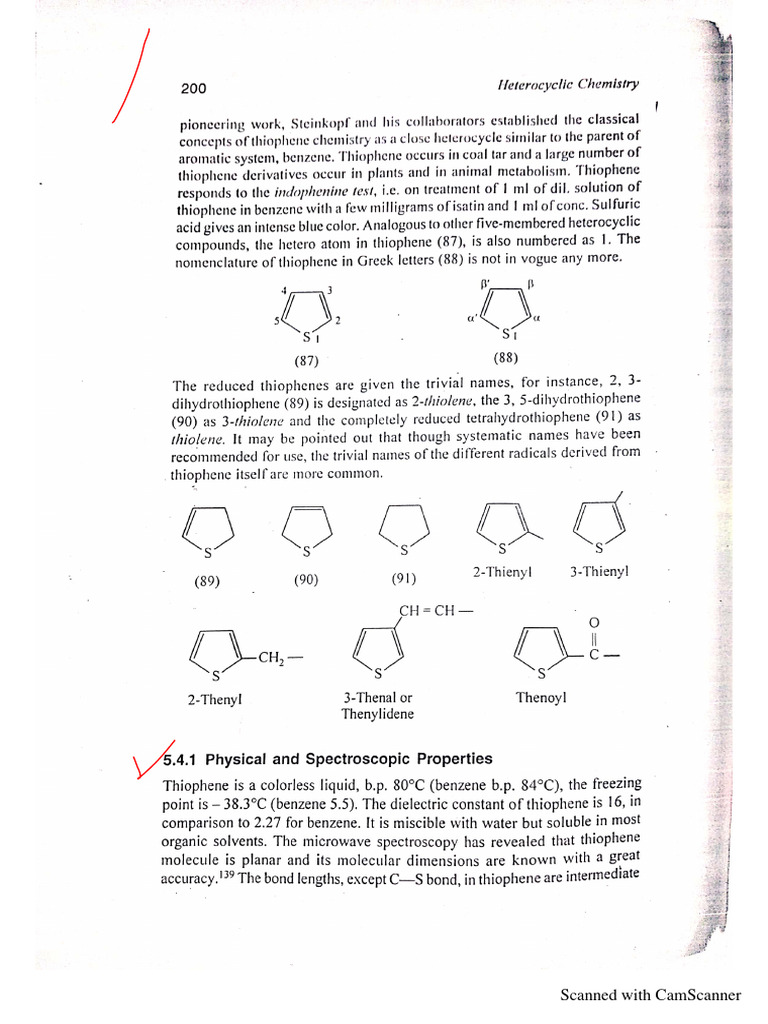 Thiophene | PDF | Wellness