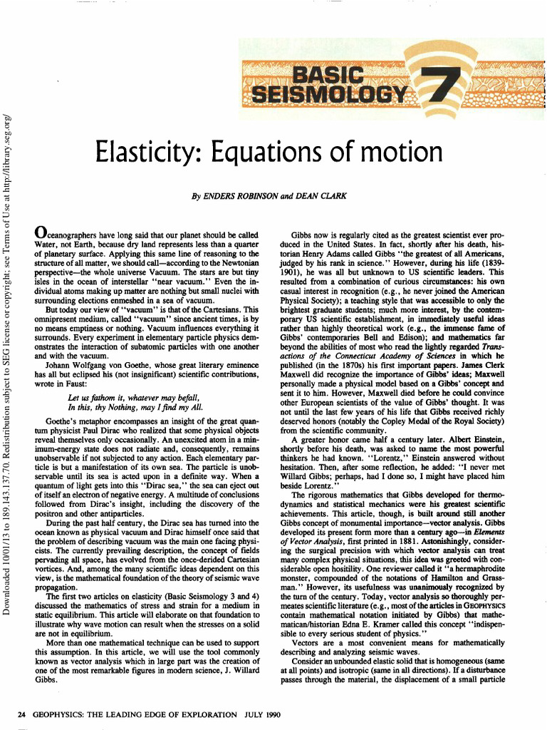 Basic 7 | PDF | Force | Divergence