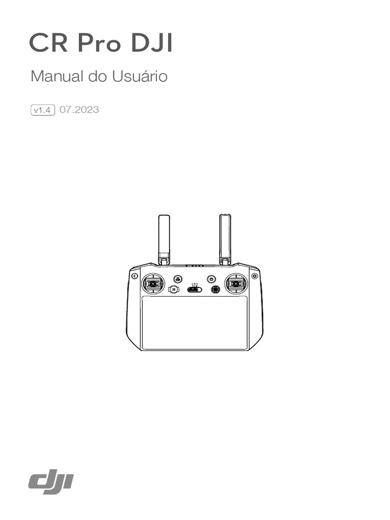 DJI RC Pro User Manual V1.4 PTBR | PDF | Bluetooth | Voo