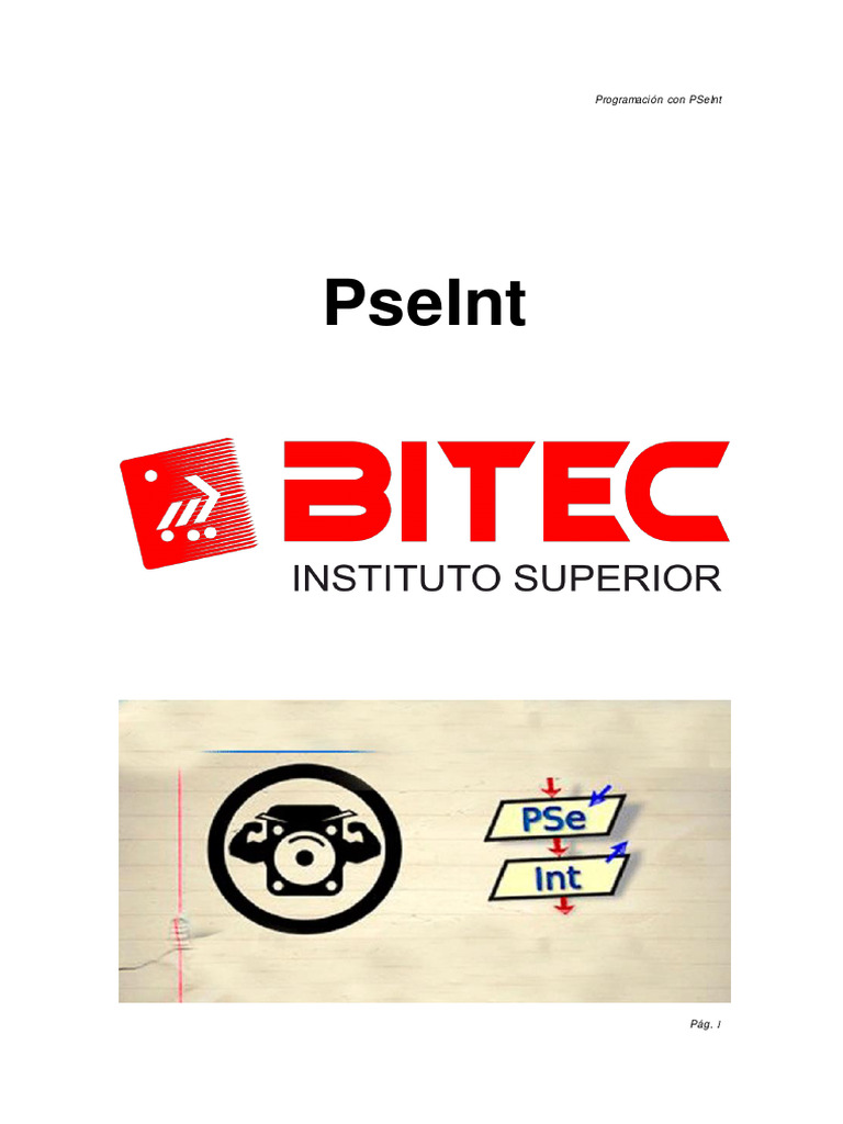 Guía Completa de Programación en PSeInt | PDF | Programa de computadora ...