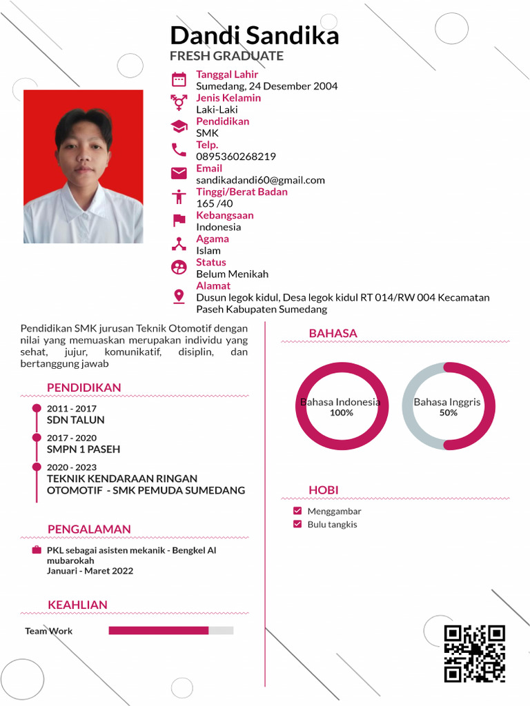 0 - Cv. Dandi Sandikaa | PDF