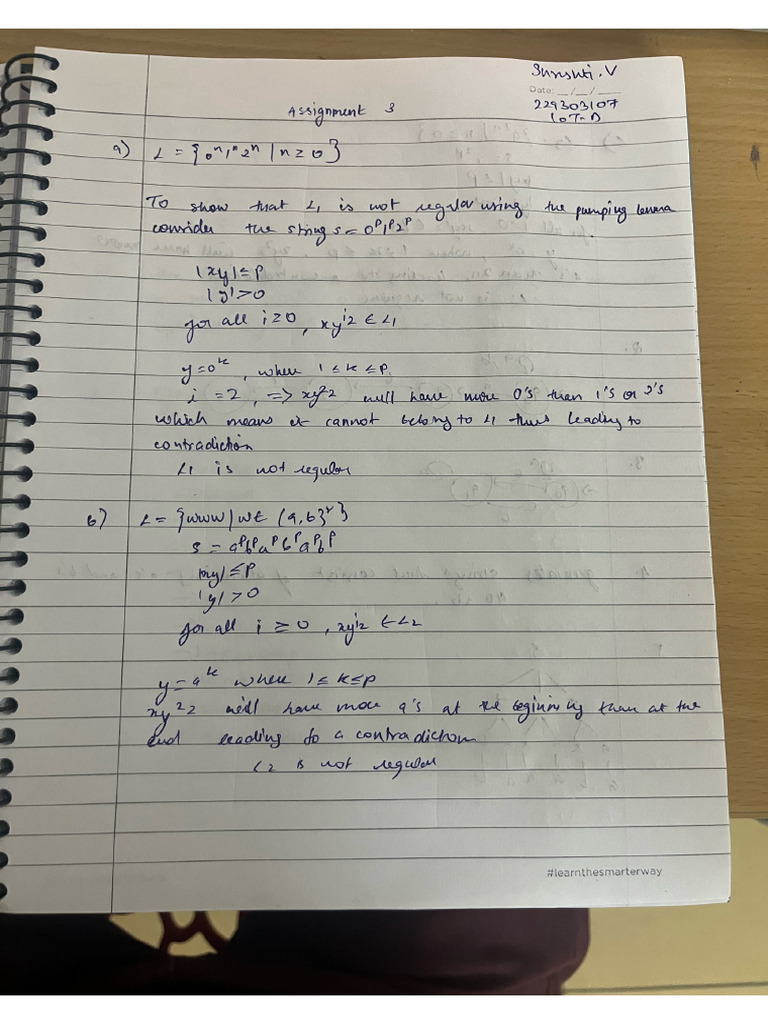 Automata Assignment 3 | PDF