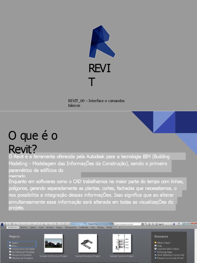 Aula - 2 Introdução Ao Revit | PDF | Autodesk Revit | Programas