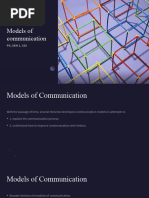 Westley and Maclean Communication Model | PDF | Communication ...