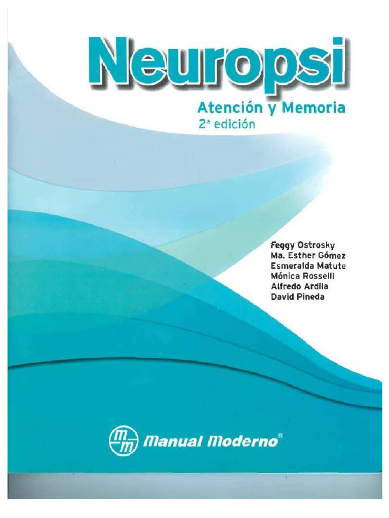 Manual Neuropsi Manual Moderno | PDF