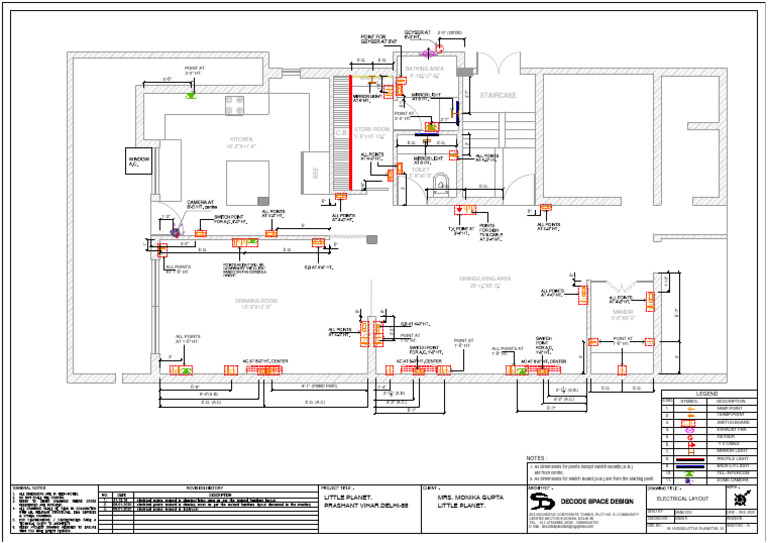 Electrical Layout - Little Planet | PDF