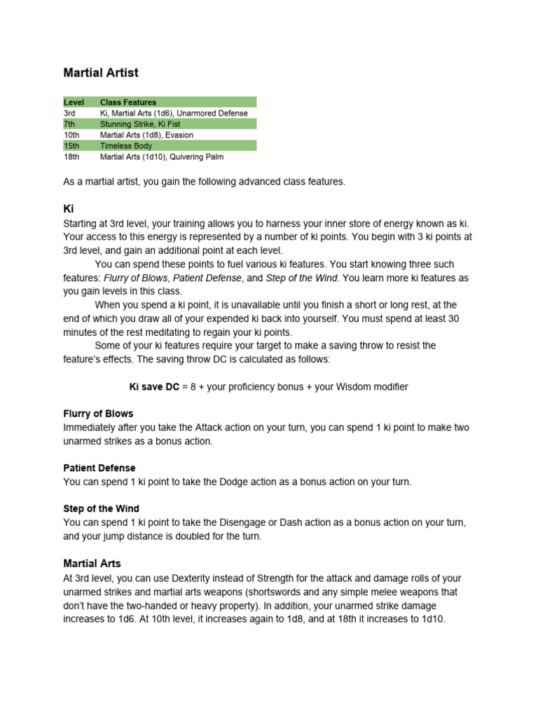 Martial Artist | PDF | Games & Activities | History