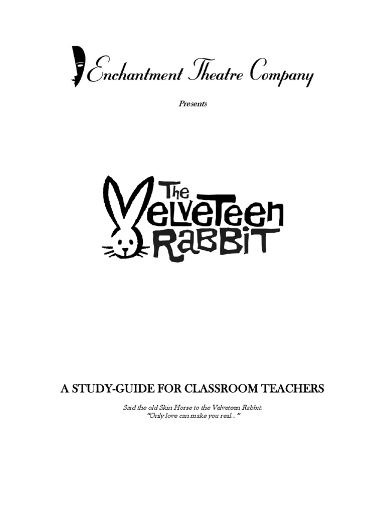 Study Guide - The Velveteen Rabbit | PDF | Puppetry