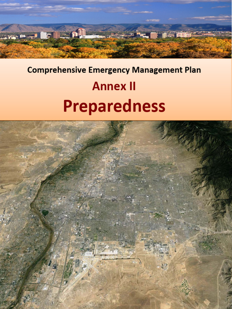 Annex 2 Preparedness | PDF | Emergency Management | Incident Command System