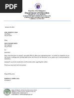 DepED Cavite Official Letterhead September 2023 | PDF