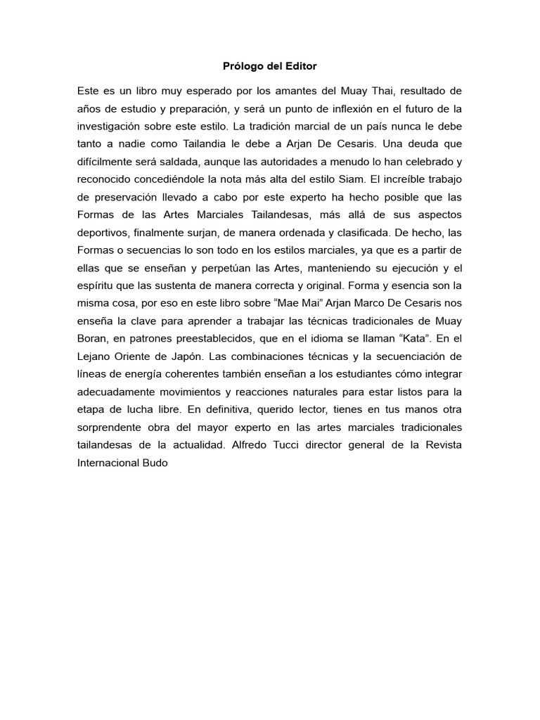 Libro Mui Tai | PDF | Tailandia | Muay thai