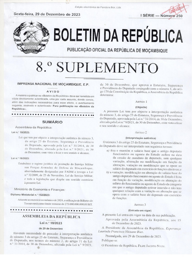 Nova Lei Do Servico Mittar | PDF