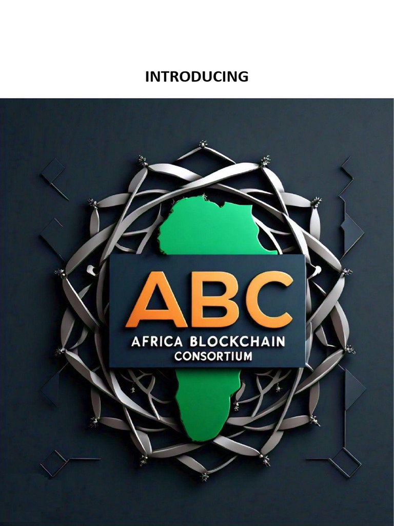Africa Blockchain Consortium | PDF | Innovation | Startup Company