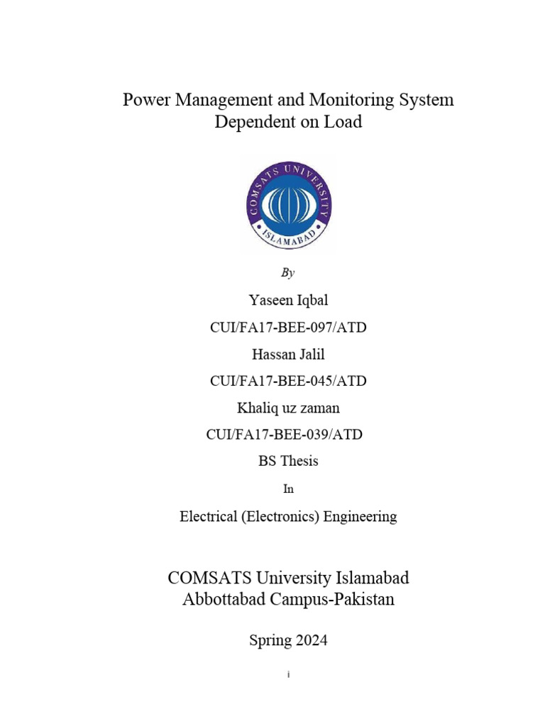 Standard BS Thesis Astemplate - Updated | PDF | Quantitative Trait ...