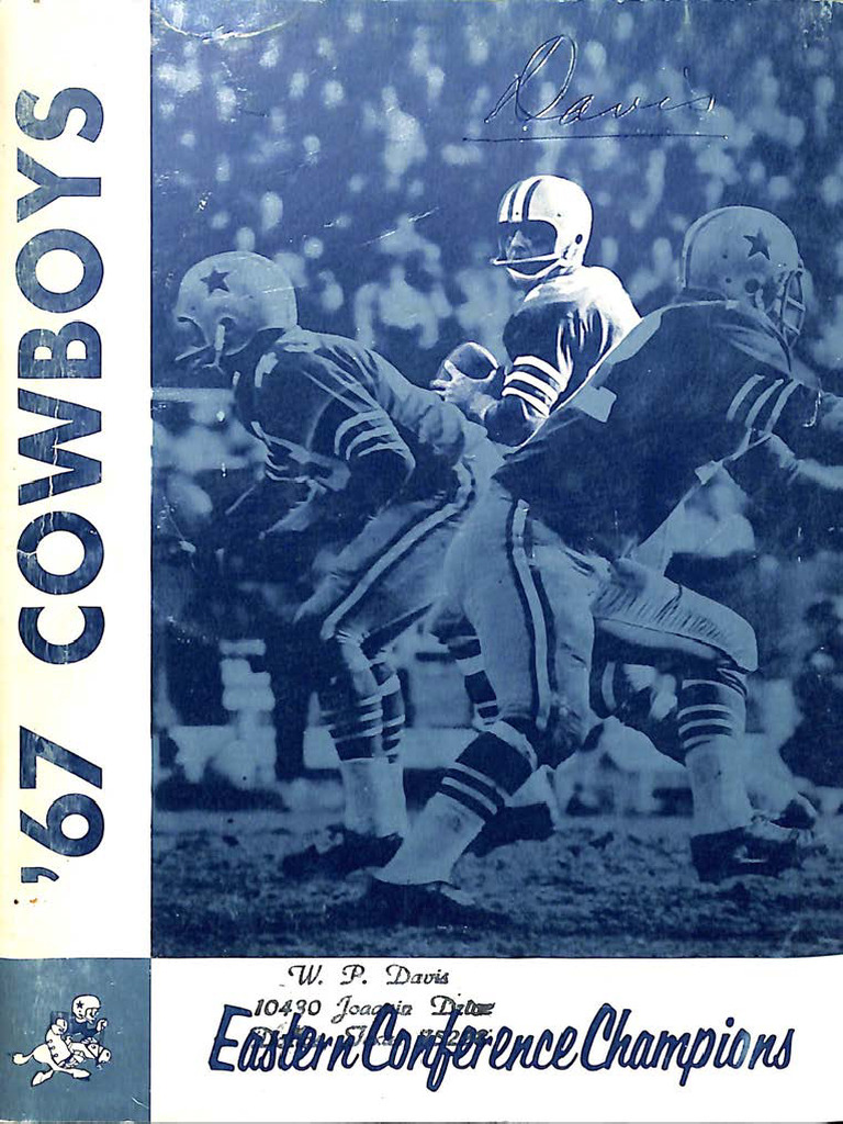 1967 Dallas Cowboys Season Overview | PDF | Dallas Cowboys | San ...