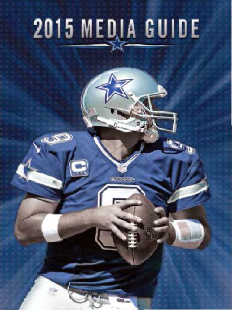 Cowboys, 2015 Media Guide (Dallas) (B) | PDF | Dallas Cowboys | New York Giants