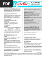 Plasite 4550 S PDS | PDF | Concrete | Welding