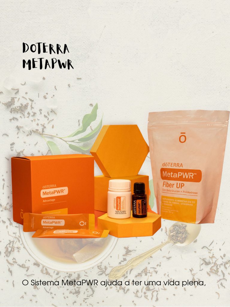 Guia Metapower doTERRA | PDF | Vitamina | Metabolismo
