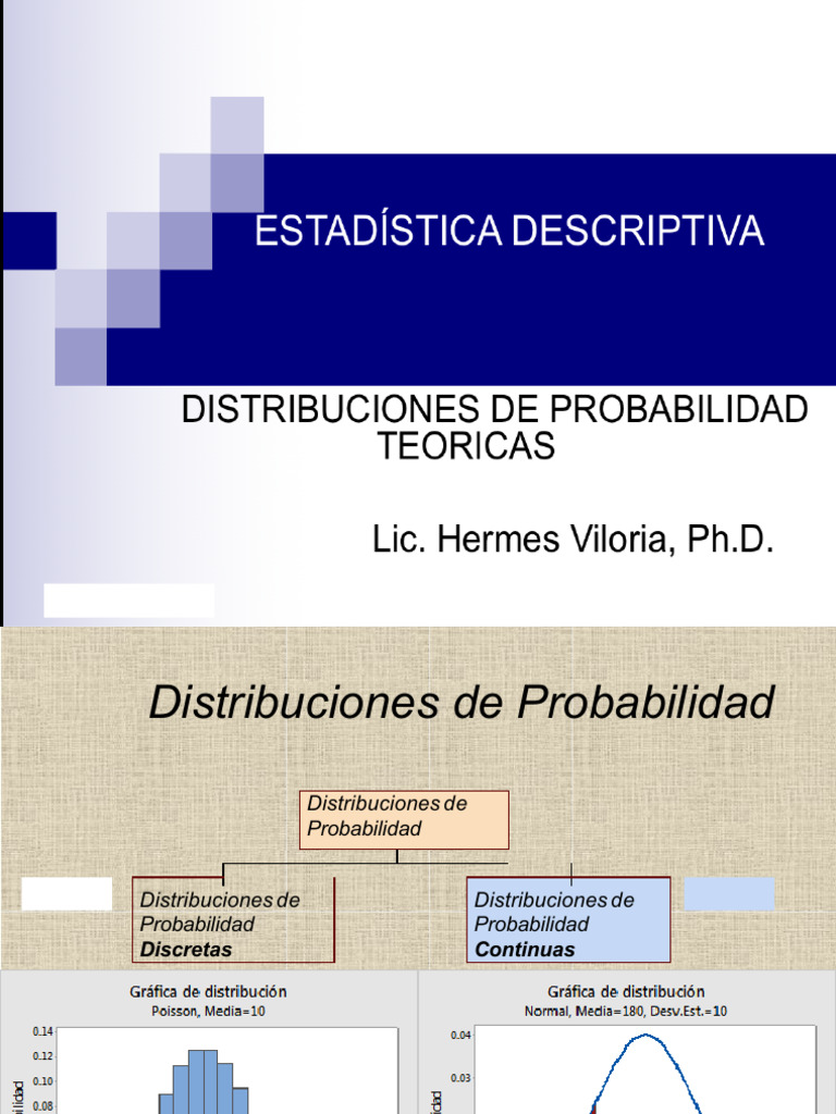 Guía sobre Distribuciones de Probabilidad | PDF | Distribución normal ...