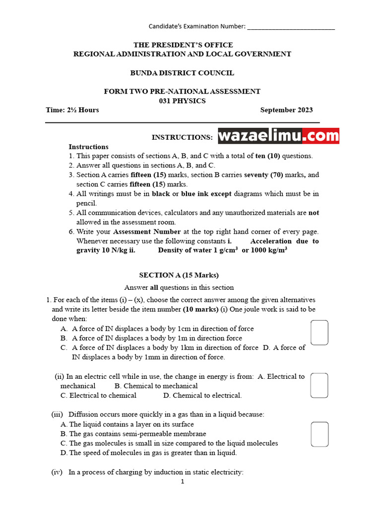 Physics F2... | PDF | Force | Density