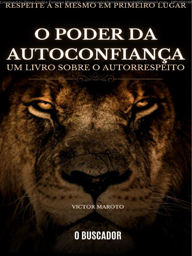 O Poder da Autoconfiança e Autodesenvolvimento | PDF | Pensamento ...