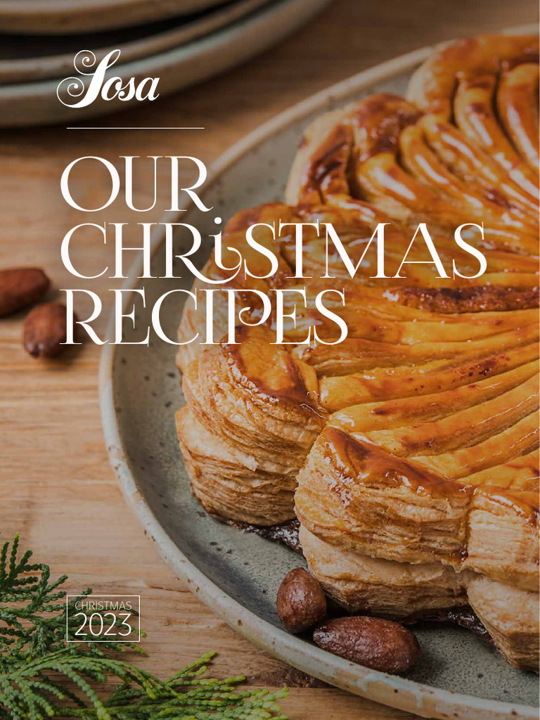 Recipes Christmas 2023 - Sosa | PDF | Breads | Meringue