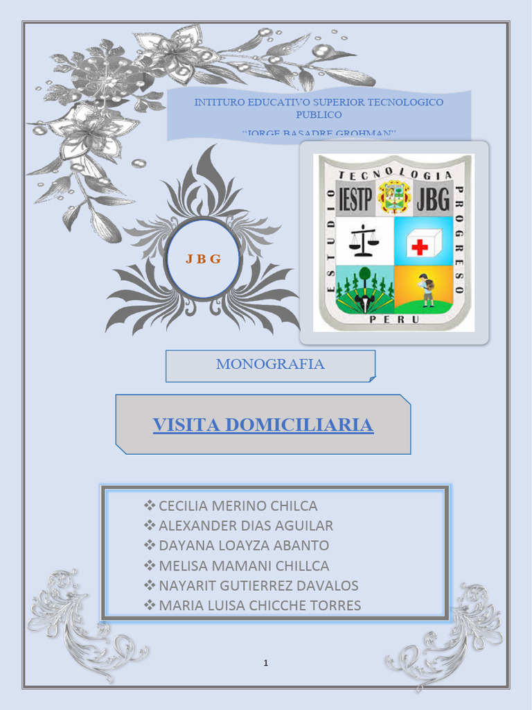 Monografia Terminada | PDF | Enfermería | Medicina