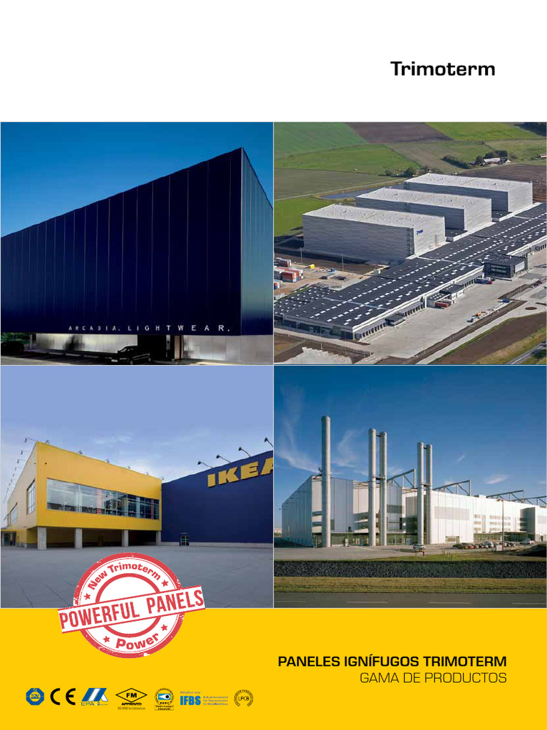 TRIMOTERM Gama de Productos | PDF | Cantidades fisicas
