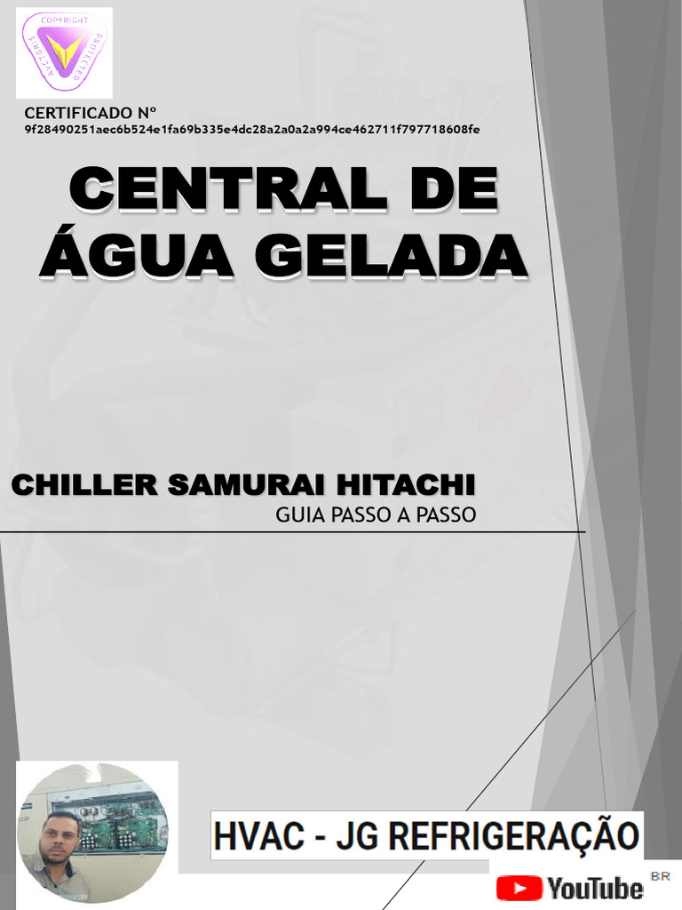 Guia do Chiller Samurai Hitachi | PDF | Refrigeração | Bens manufaturados
