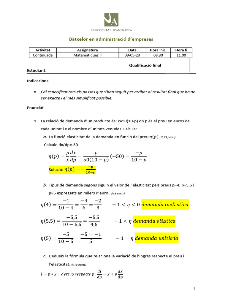 22 23 2 Examen2 Solucions | PDF
