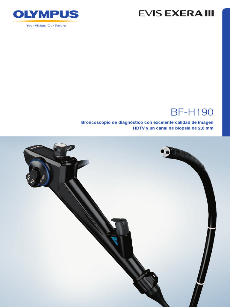 Broncoscopio BF-H190 | PDF | Endoscopia