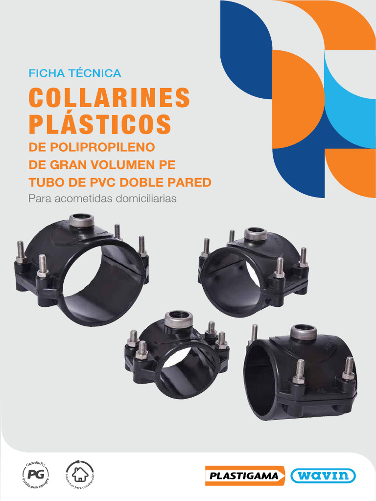 Plastigama Ficha Técnica Collarines Plásticos de Poliestileno | PDF