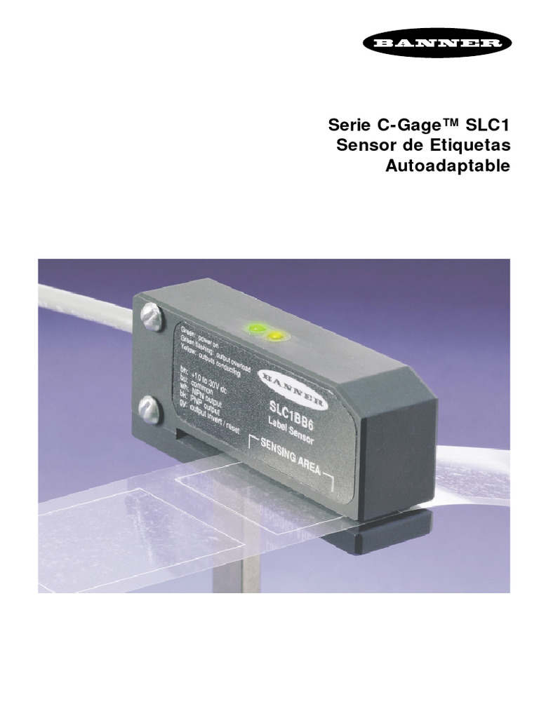 Sensor | PDF | Sensor | Componentes eléctricos