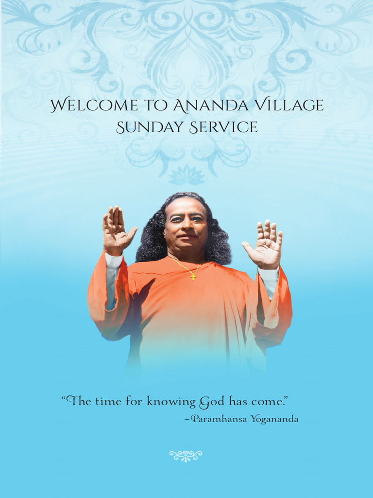 sunday-service-program | PDF | Prayer | Mantra