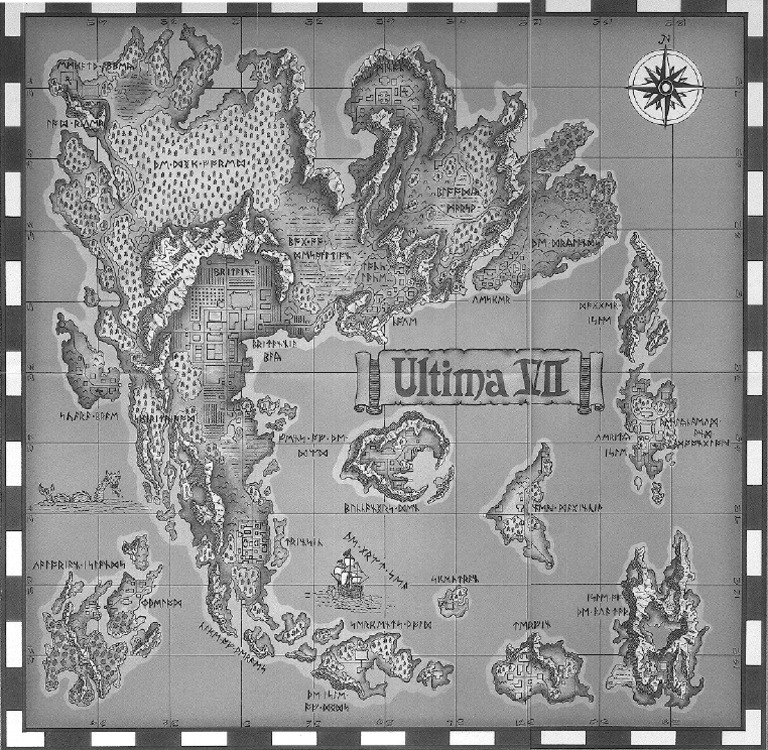 Ultima VII - Map | PDF