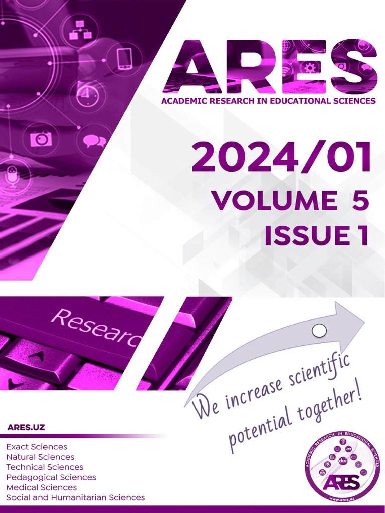 Ares Vol 5 No 1 Full | PDF | Science | Doctor Of Philosophy
