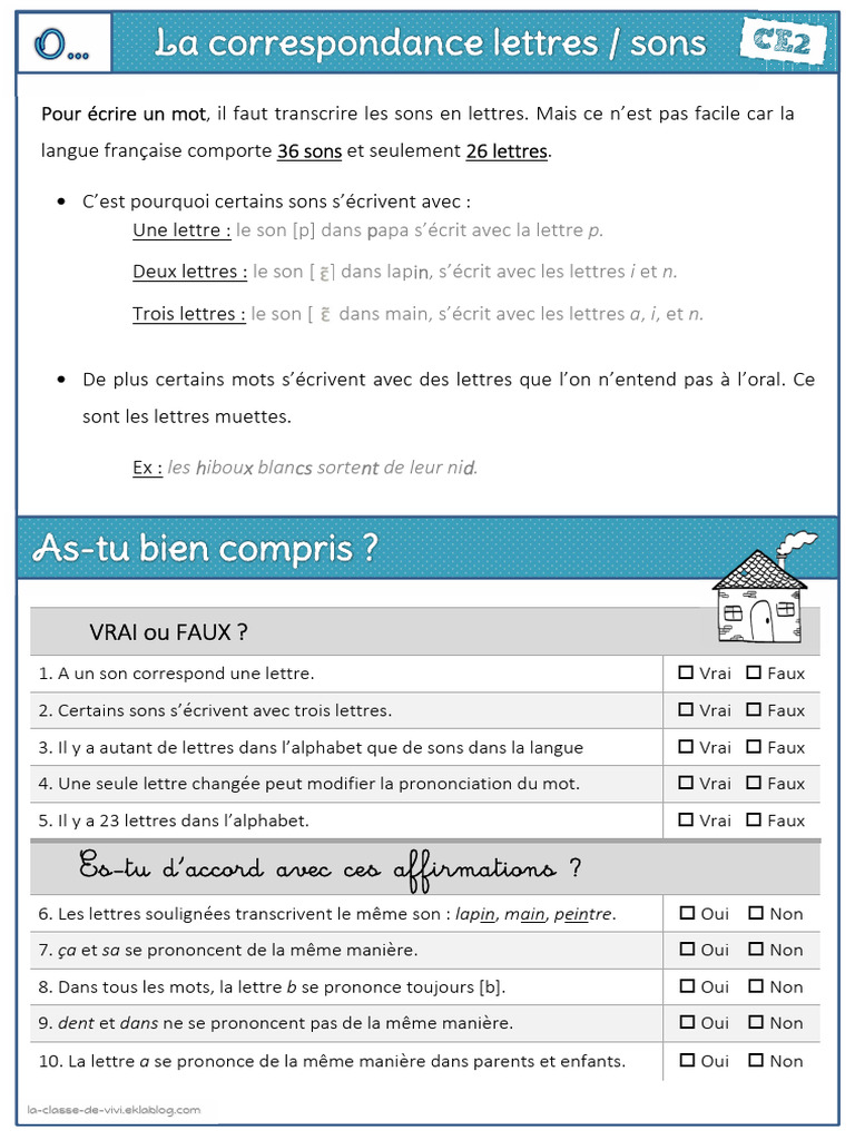 Leçons d'orthographe CE2 | PDF | Genre grammatical | Orthographie