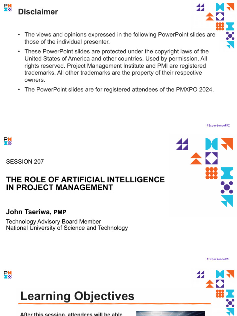 207 The Role of Artificial Intelligence in Project Management, John Tseriwa | PDF | Artificial ...