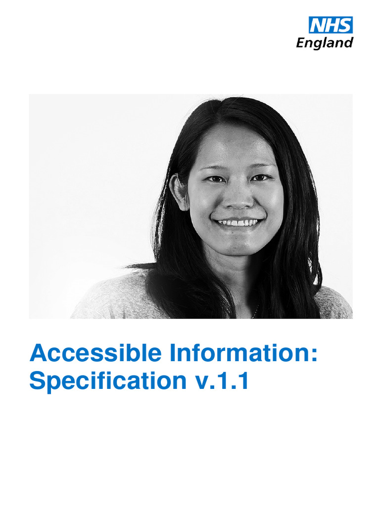 accessilbe-info-specification-v1-1 | PDF | Disability | Deafness accessilbe-info-specification-v1-1 | PDF | Disability | Deafness