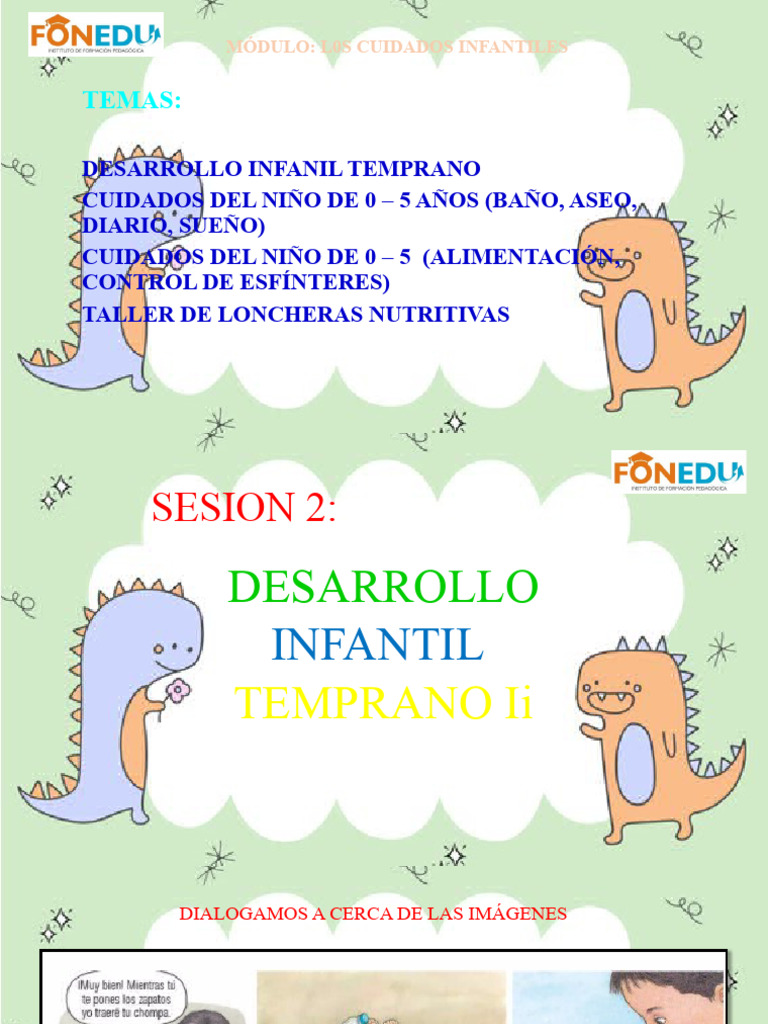 2 Desarrollo Infantil Temprano 2 | PDF | Relaciones personales, crianza y desarrollo personal ...