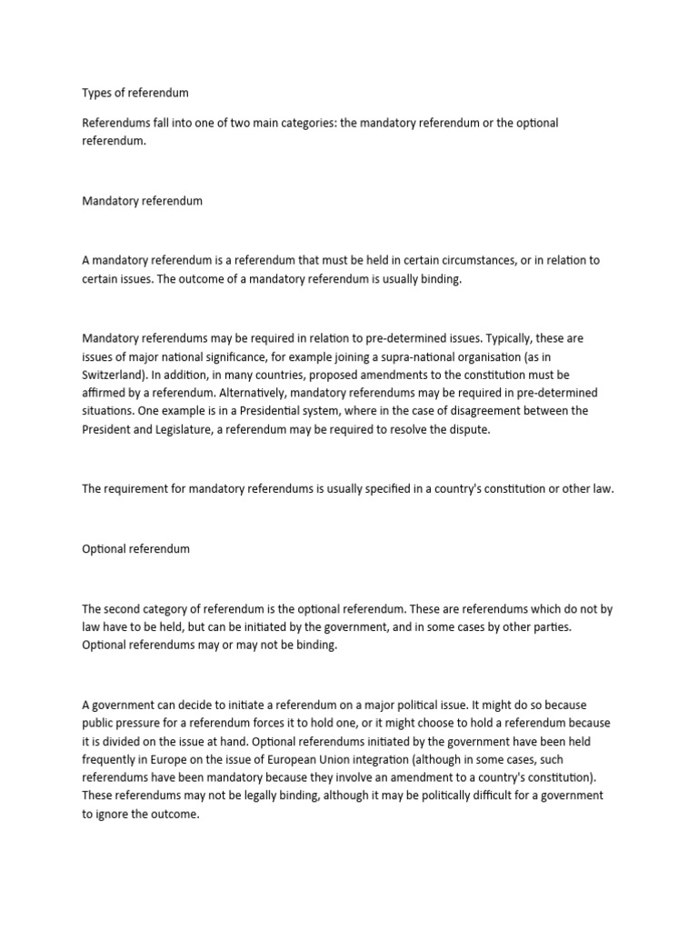 Types of refere-WPS Office | PDF | Elections | Voting