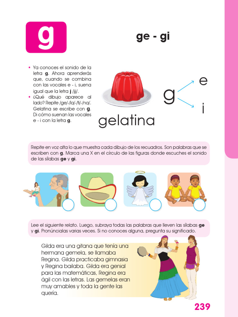 1ro Letra Ge Gi | PDF