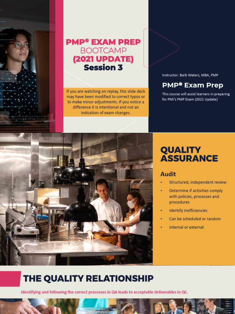 PMP 2021 Bootcamp Session 3 | PDF | Risk | Communication