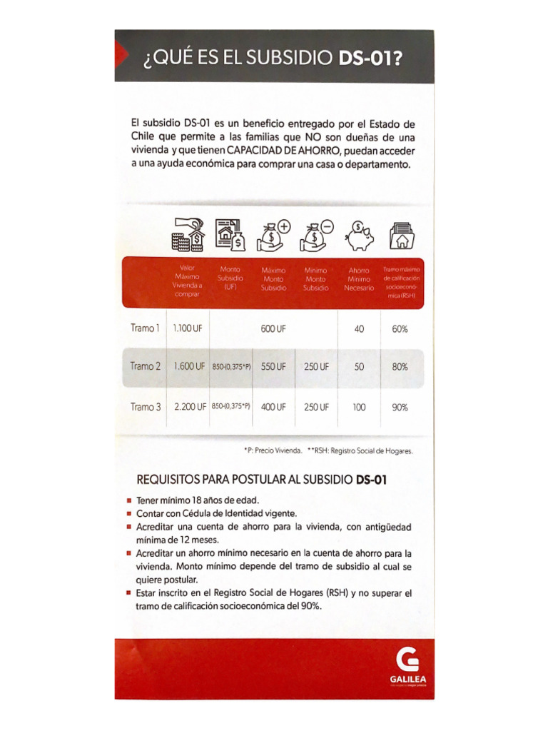 ¿Qué Es El Subsidio DS-01 | PDF