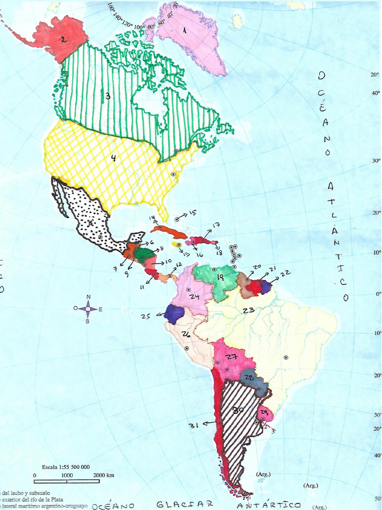 America Division Politica | PDF